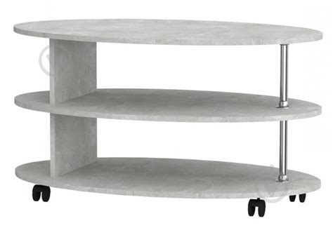 ᐉ Стіл журнальний Компаніт Соната 1000x600x532 мм ательє світле ательє