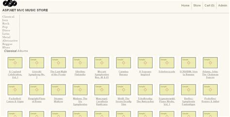 Aspnet Mvc Music Store Tutorial Css Layout Issue Stack Overflow