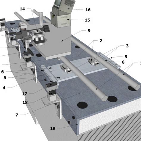 Illustration Of The Linear Motion Guide With Adjustments And Carriage Download Scientific