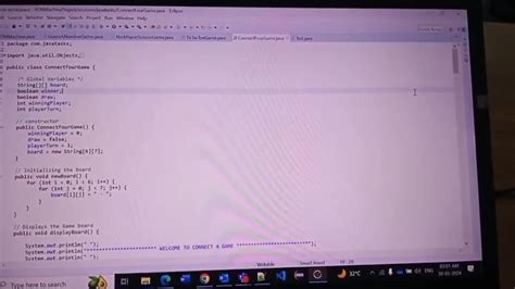 How I Made A Connect 4 Game With Java Krishna Chaitanya Posted On The Topic Linkedin