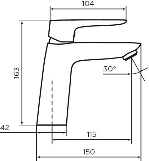Смеситель для раковины Dorff Prime D40102100 купить в магазине ...