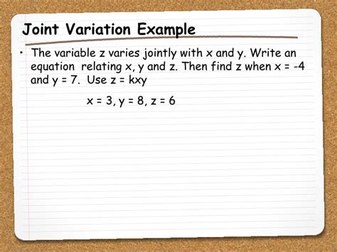 Ppt Inverse And Joint Variation Powerpoint Presentation Id1841109