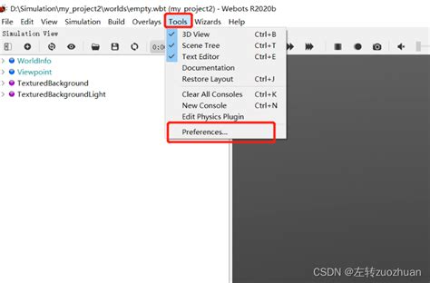 Webots学习笔记 更新中 Webots修改语言 Csdn博客 Webots学习笔记 更新中 Webots修改语言 Csdn博客