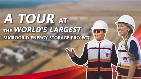 Rizwan Razaq On Linkedin Part 1 A Tour At The Worlds Largest Microgrid Energy Storage Project