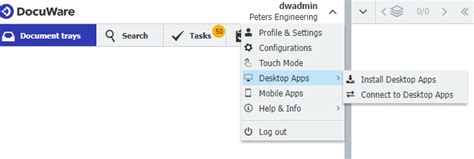 How To Update The Docuware Desktop Apps Docuware Support Portal