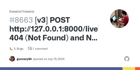 [v3] post 127 0 0 1 8000 livewire update 404 not found and no