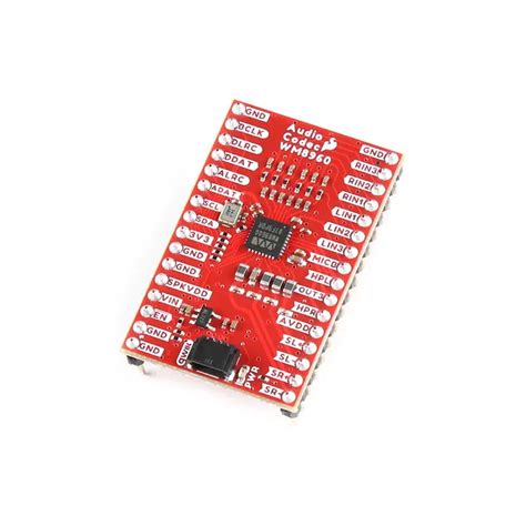 Sparkfun Audio Codec Breakout Wm8960 W Headers Qwiic Robotshop