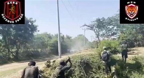 မြို့သာရဲစခန်းမှ ကားဖြင့်ထွက်လာသည့် ရဲတပ်ဖွဲ့ဝင်များ တိုက်ခိုက်ခံရပြီး စစ်ကြောရေးမှူးအပါဝင် ရဲ ၂