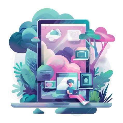 Premium Photo Illustration Of A Progressive Web App Pwa With Offline Capabilities