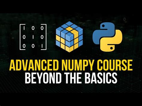 Advanced Numpy Course Vectorization Masking Broadcasting And More