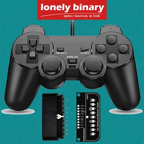 Lonely Binary Ps2 Playstation Controller Dual Shock Arduino Esp32 Raspberry Pi Ebay