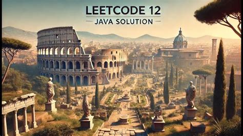 Leetcode 12 Integer To Roman Java Solution Anil Nagasa
