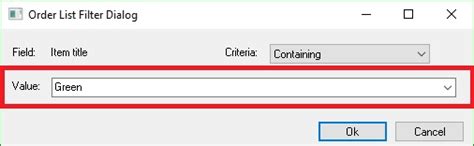 Can I Filter Via Each Field In My Main Order Screen In One Stop Order