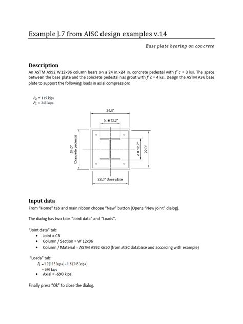 Aisc Example Verification Manual Final Pdf Beam Structure Welding