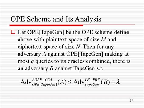 Ppt Order Preserving Symmetric Encryption Powerpoint Presentation Free Download Id4487014