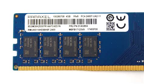 Оперативная память DDR4 4GB Ramaxel