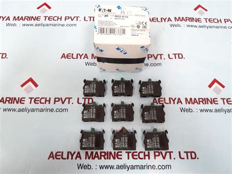EATON M22-K10 CONTACT BLOCK M22-K10Q - Aeliya Marine