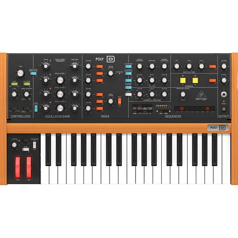 Behringer Poly D Polyphonic Analog Synthesizer 000 D9j02 00010 Rad