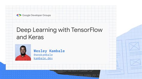 Deep Learning With Tensorflow And Keras Speaker Deck