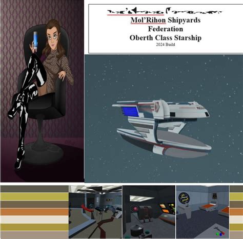 Second Life Marketplace Oberth Class Starship