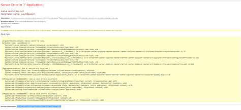 Getting Exception While Publishing · Issue 11 · Microsoftpartner