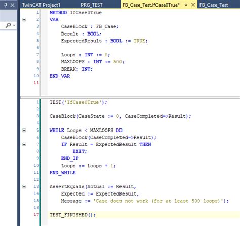 TcUnit Does Not Work Anymore After Infinite Loop In Testmethod Issue