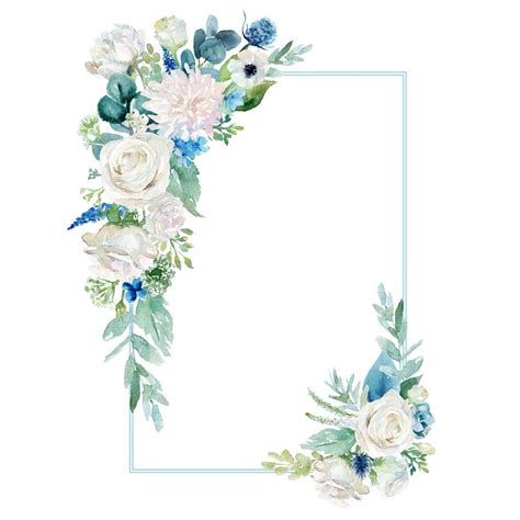 Цветочные рамочки В архиве все картинки для распечатки в отличном качестве 10 шт