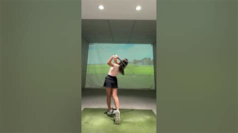 회원님 피니쉬 자세 예쁘게 만들어볼까요~🌸🩷klpga정혜윤프로 프로골퍼 골프선수 여자프로골퍼 골프스윙 골프레슨 예쁜스윙 Golfswing 골프자세