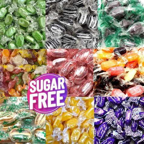 Sugar Free Pick N Mix Hard Sweets Retro Assorted Wrapped Boiled Candy