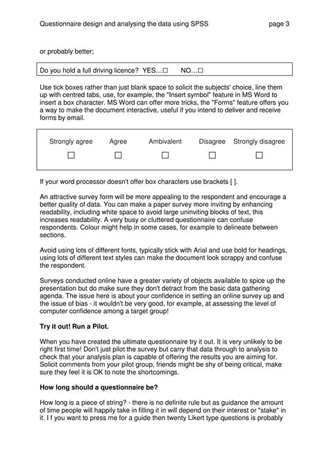 Solution Questionnaire Analysis Using Spss Studypool