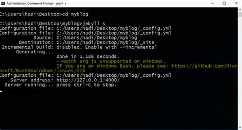 Ruby Watch Arg Is Unsupported On Windows Stack Overflow