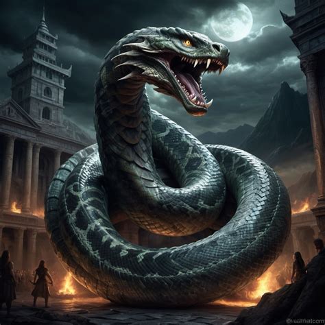 Mythologie Grecque Serpent Pourquoi Le Serpent Symbolise Démon Yrcky