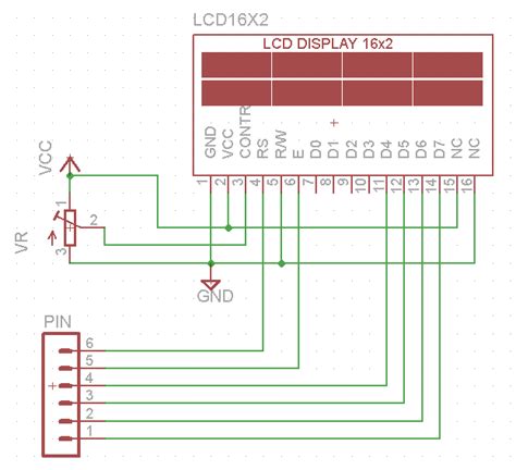 Konfigurasi Pin LCD X Bagus Prehan
