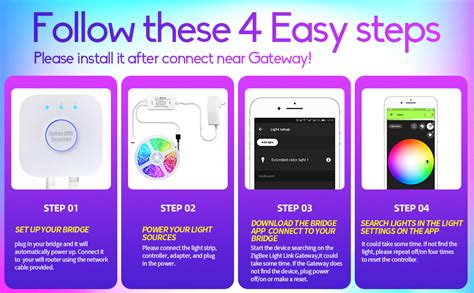 Smart ZigBee RGB LED Controller For V RGB LED Strips GIDERWEL