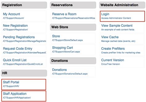 How Do I Login To Staff Accounts As Site Admin Circuitree