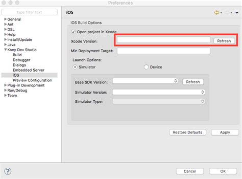 Temenos Quantum Kony Platform Not Regconize Xcode Stack Overflow