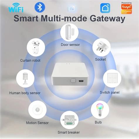 LNGHESM Multi ZigBee Bluetooth Hub Wireless Smart Appliances Remote Controller Bridge Support