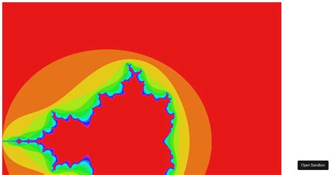 Mandelbrot Set Forked Codesandbox