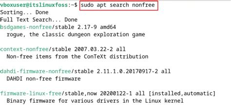 how to enable non free packages on debian 12 its linux foss