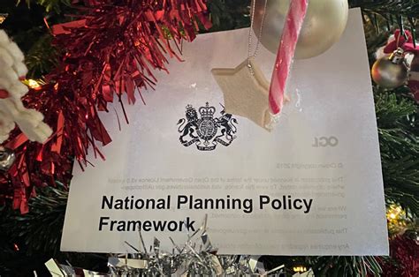 Updates To The National Planning Policy Framework December 2023 Tep