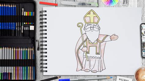 How To Draw St Nicholas Nil Tech Shop Nil Tech