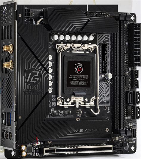 Asrock B I Lightning Wifi Lga Ddr Mini Itx Motherboard Newegg Com