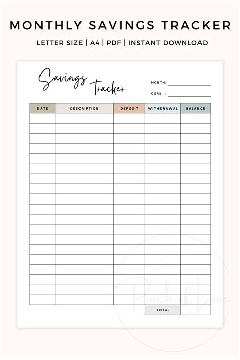 Printable Budget Tracker In Excel Artofit
