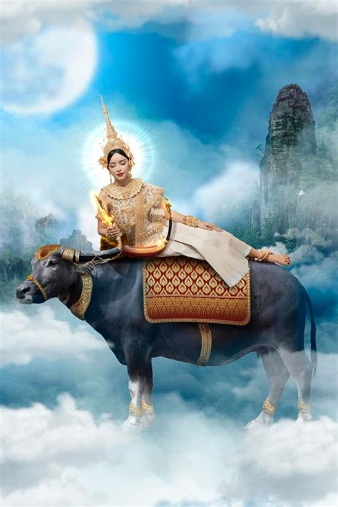 ចែកគ្នាដឹង ទេវតាឆ្នាំថ្មី យាងចុះ អង្គុយពាក់ឆៀង លើខ្នងសត្វក្របី មានទំនាយមិនល្អបែបនេះ