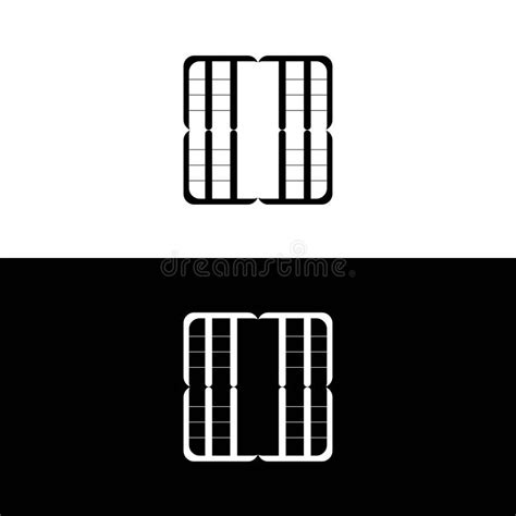 Rectangle Vector Logo Template Design Stock Vector Illustration Of