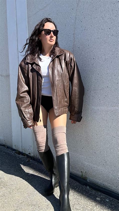 Boyfriend Bomber Leather Jacket Scandicmama Boyfriend Bomber Leather Jacket Scandicmama