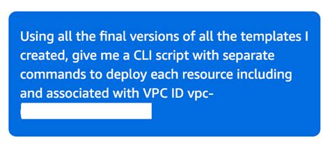 Creating A Cli Script To Deploy A Set Of Resources With Cloudformation Templates Created With