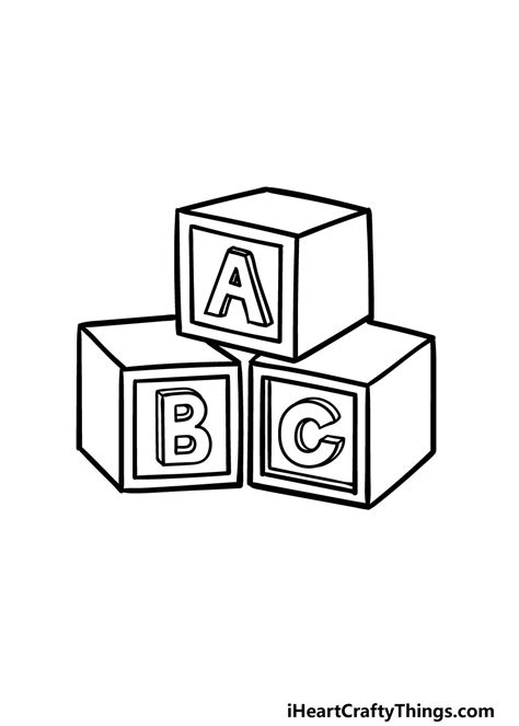Abc Blocks Drawing