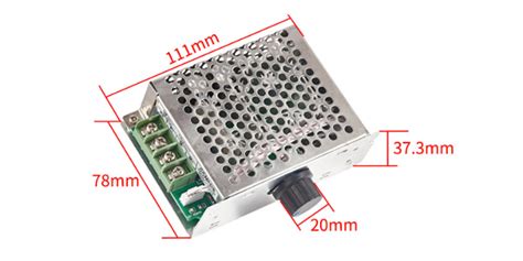 30a Dc Motor Pwm Speed Controller Board Module Model Nfp Pwm Ccm6ds