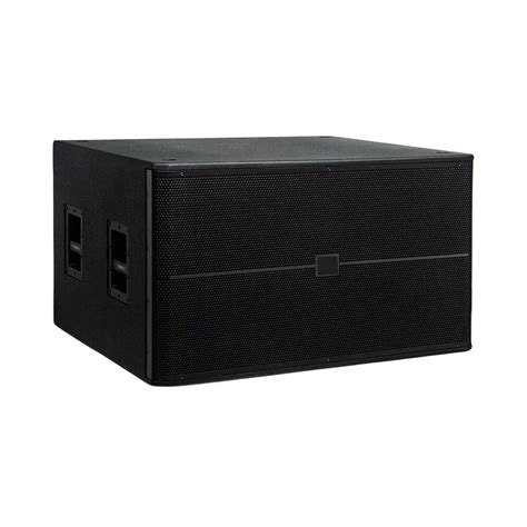 Dual 18inch Subwoofer Line Array Speaker System Power Amplifier And Mixer High Quality Sound